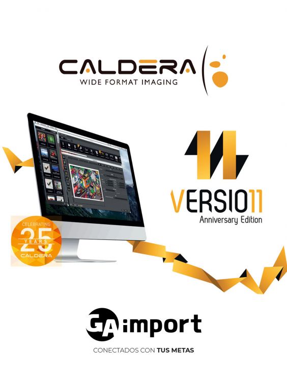 SOFTWARE RIP CALDERA VERSIÓN 11 - GA Import